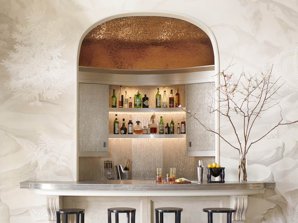 How to Design a Striking, Yet Functional, Home Bar - Chairish Blog