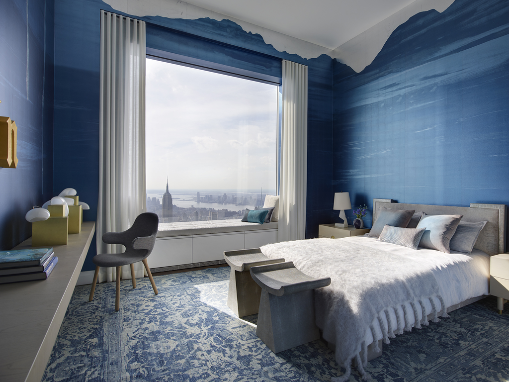 Deep Blue Bedroom Designs - Chairish Blog