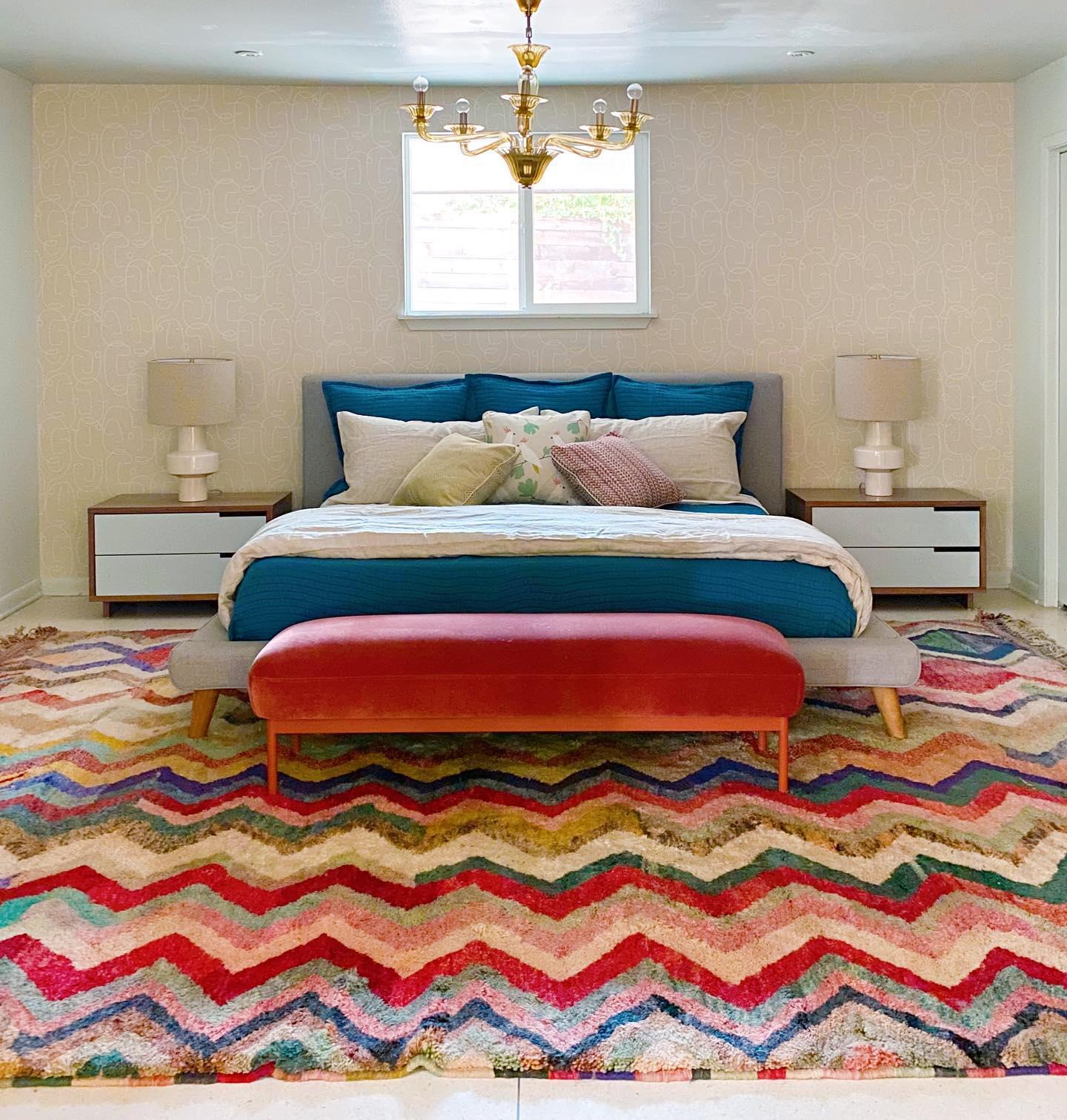 Rooms with Striking Rugs - Chairish Blog