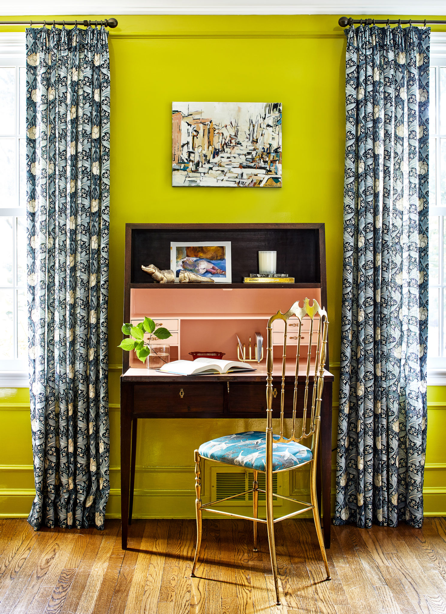 9 Chic Ways to Work a Secretary Desk into ANY Room