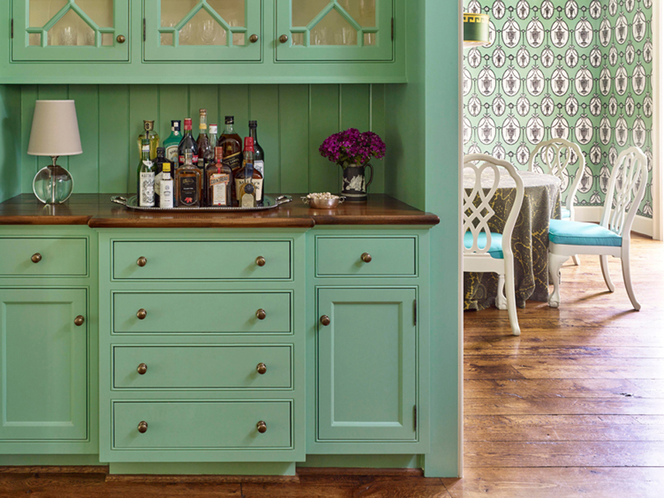 12 Small Space Home Bar Ideas to Cheers to! - Chairish Blog