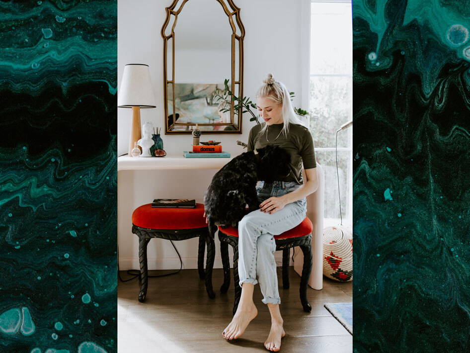 Caitlin Murray Loves a Dramatic Red - Chairish Blog