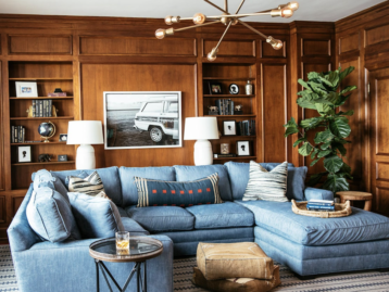 How to Furnish a Large Family Room or Den - Chairish Blog