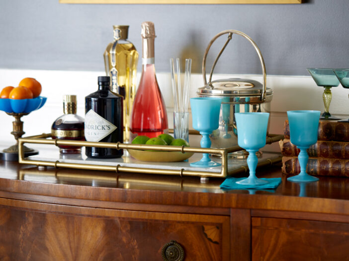 How to Create a Vintage-Inspired Bar - Chairish Blog